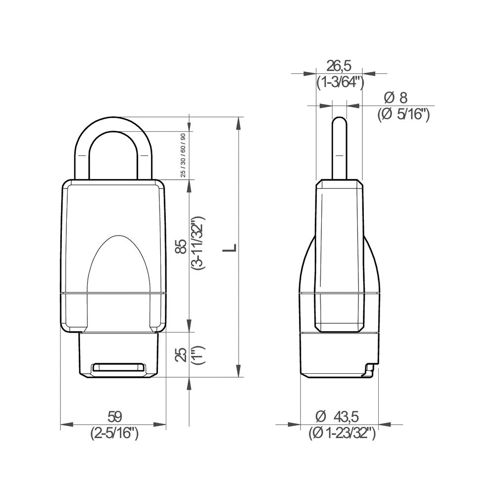 SALTO - Neoxx padlock - G3 - Configurator